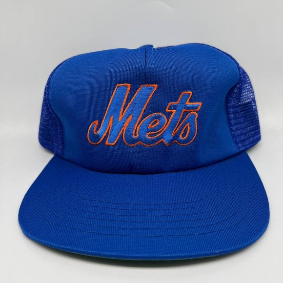 MLB | Accessories | Vintage New York Mets Mlb Trucker Hat Snapback Cap ...